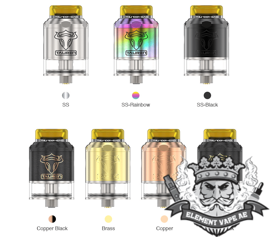 THC Tauren BF RDTA 2ml - Jeddah Vape Atomizer Tank Abu Dhabi