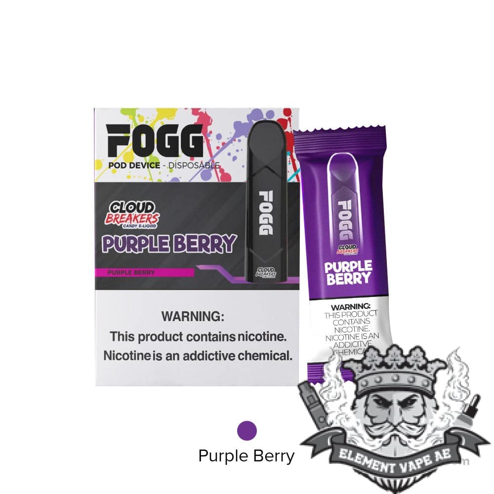 FOGG Disposable e-cig 3Pcs/pack - Jeddah Vape Disposable Pod UAE