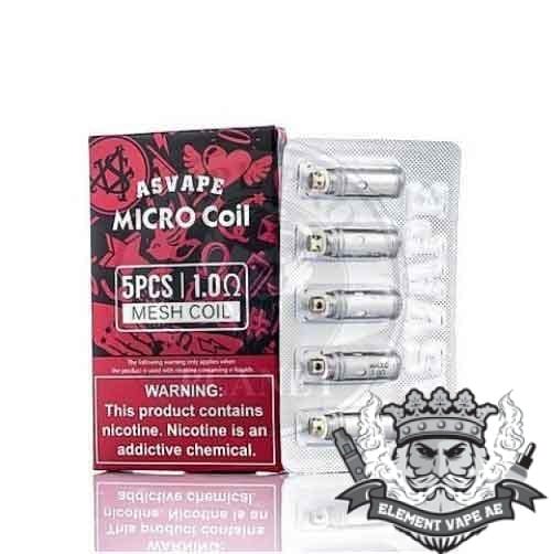 ASVAPE MICRO COILS 1.0ohm - Jeddah Vape - Vape Dubai