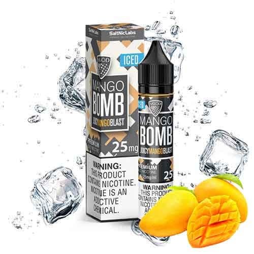 Mango Bomb ICED Saltnic By VGOD - Jeddah Vape Dubai Abu Dhabi