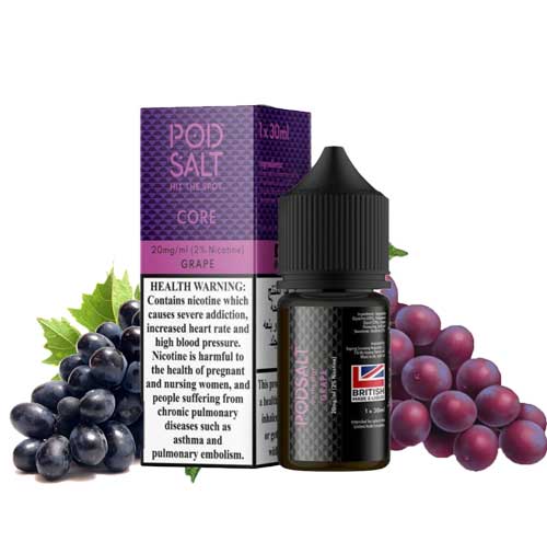 POD SALT - GRAPE Salt 20mg - Pod Salt Core Grape in Dubai - Jeddah Vape