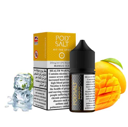 POD SALT - MANGO ICE Salt 20mg - Core Mango Ice Salt Dubai - Jeddah Vape
